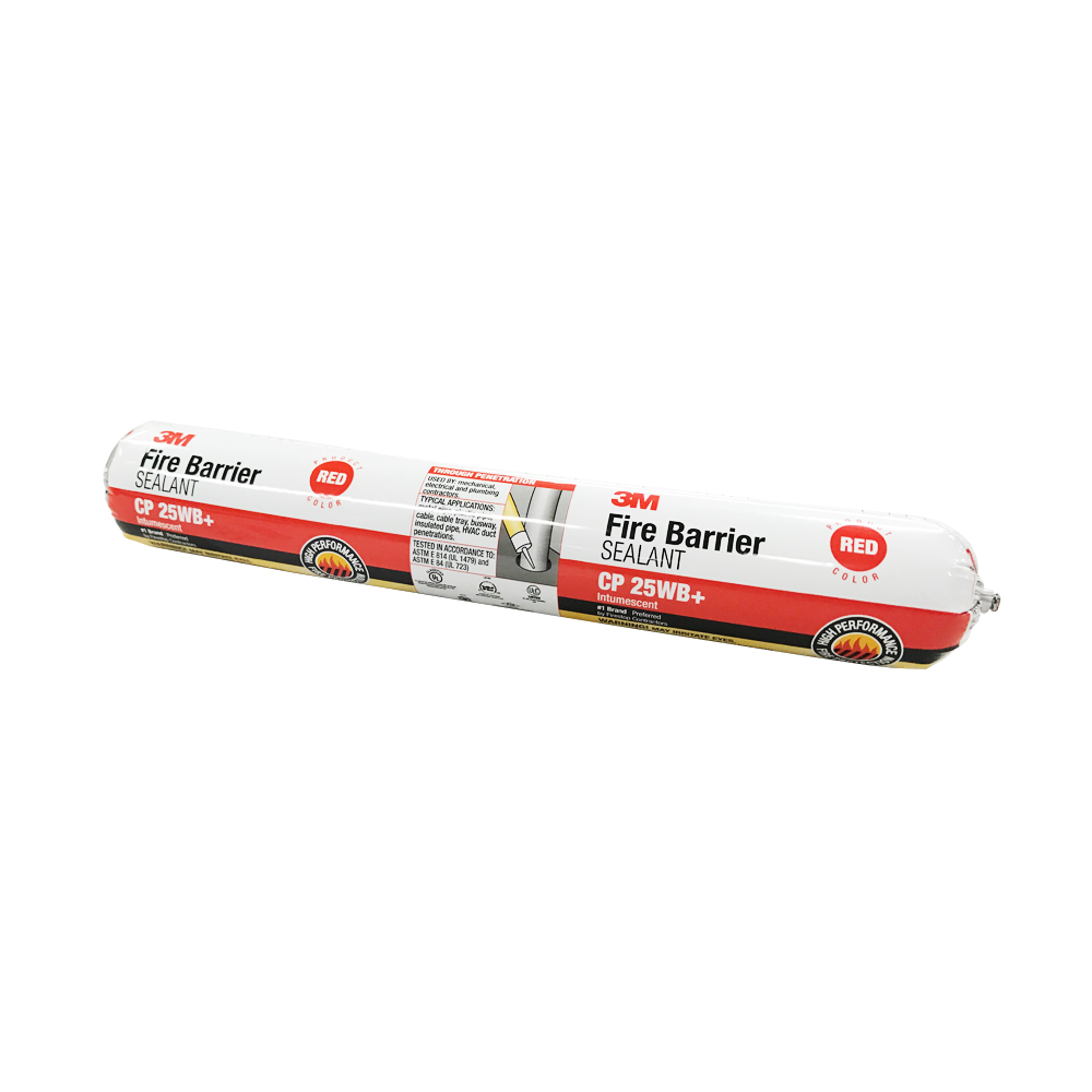 Colony Hardware | 3M 20-Oz Red Fire Barrier Sealant Sausage Pack