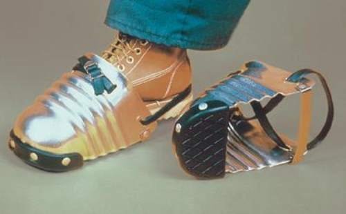 Colony Hardware | Aluminum Toe Guard w/ Heel Strap Strap