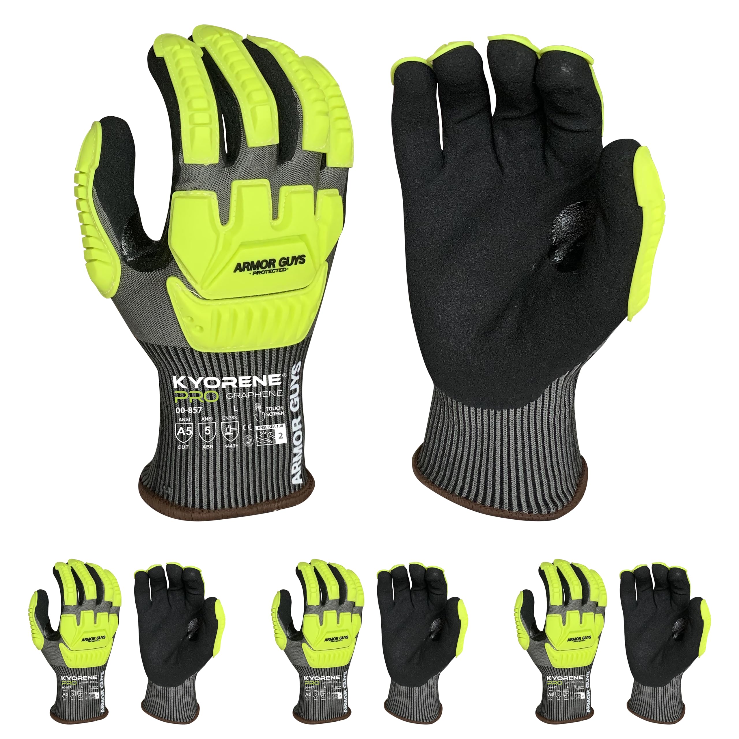 Colony Hardware | 00-857-L Armor Guys Kyorene Pro ANSI Cut A5 Glove Impact Protection L