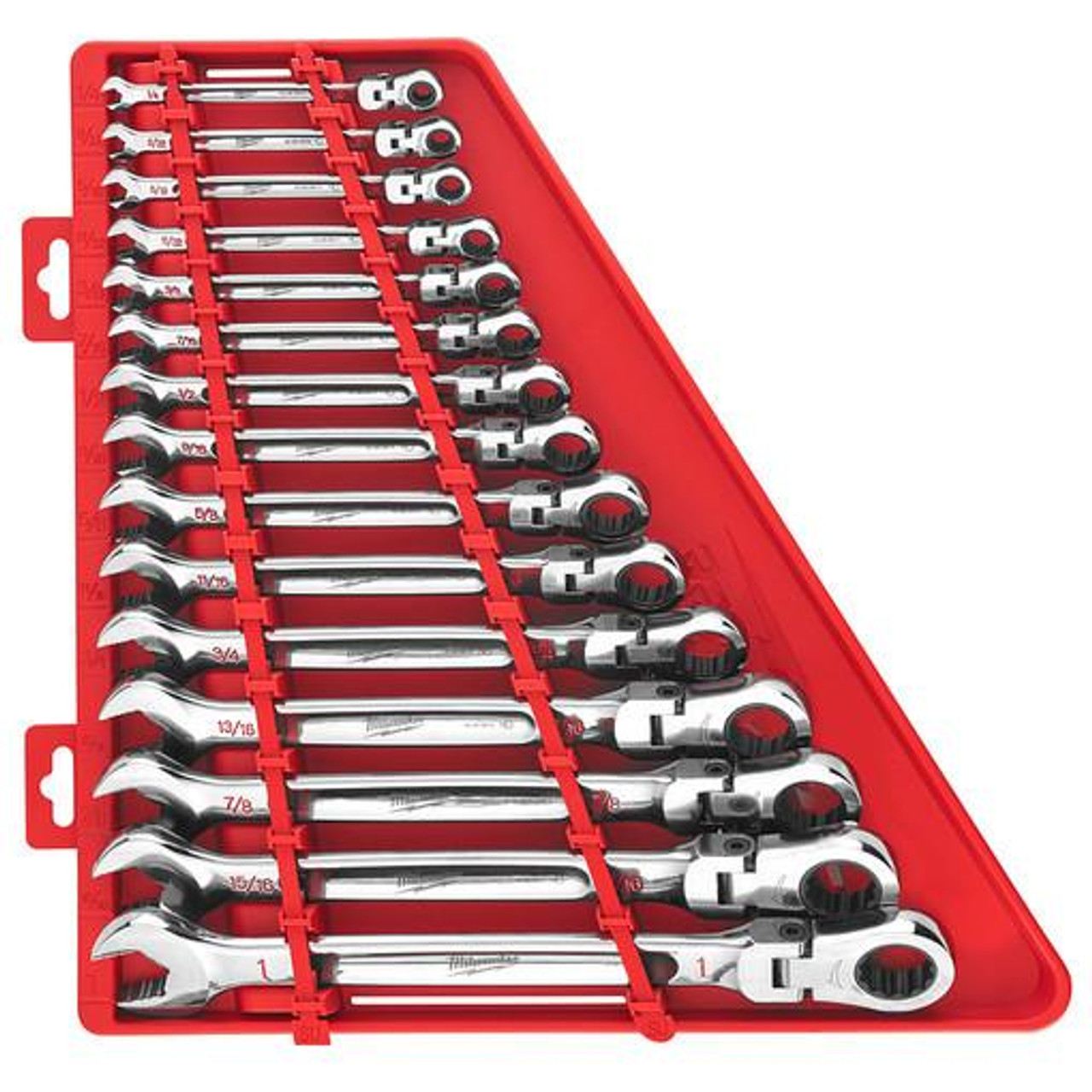 Colony Hardware | 48-22-9413 Milwaukee 15 -pc Flex Hd Ratcheting ...