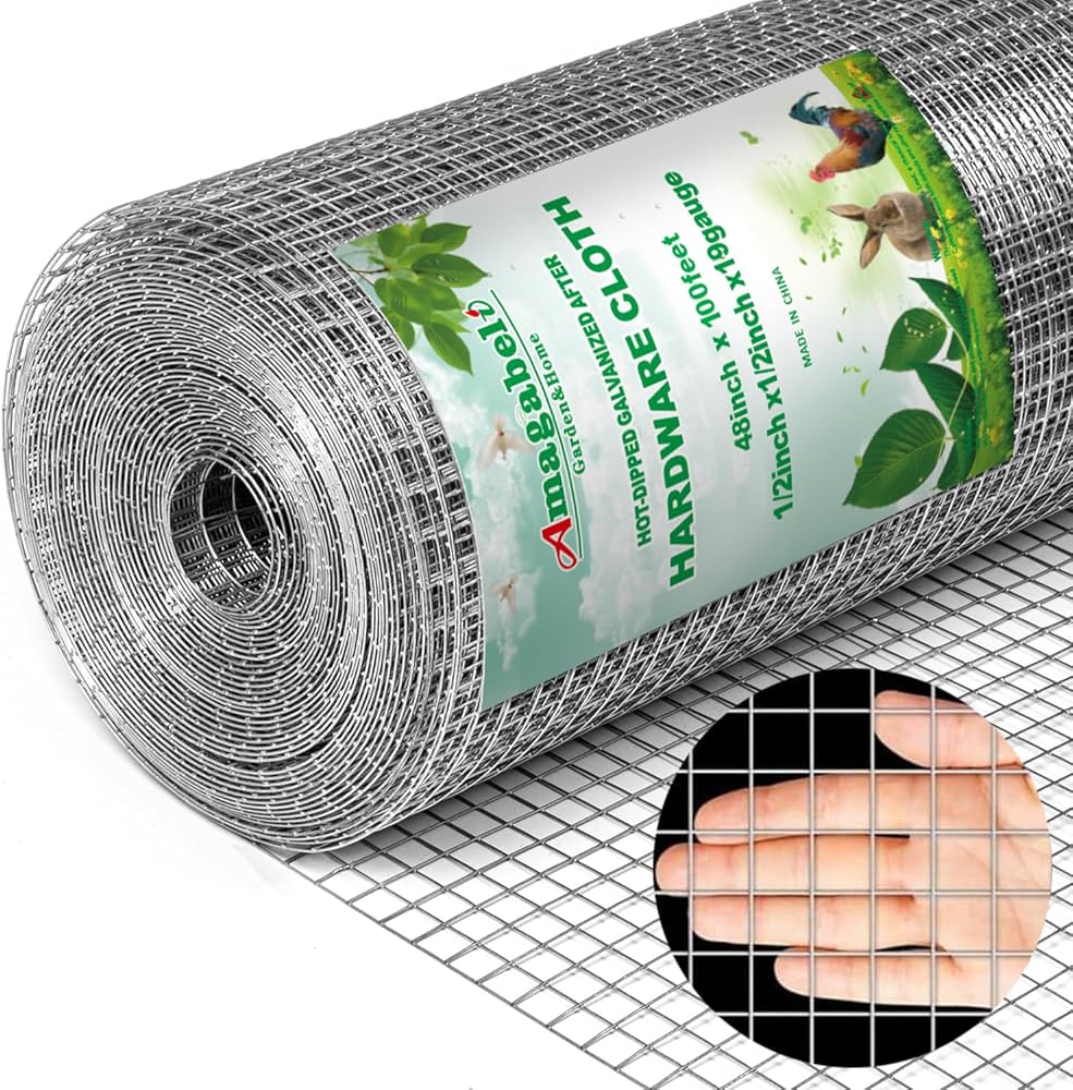 Colony Hardware | 2'x100' Hardware Cloth 1/4''x1/4'' Squares