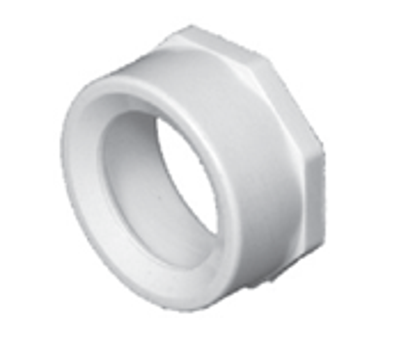 Colony Hardware | PVC 00107 2000 Charlotte 6''x4'' PVC DWV Sxh Flush Bush