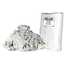 Colony Hardware | WKR10BRICK Ace-Tex Reclaimed White Knit Rags 10-lb Brick